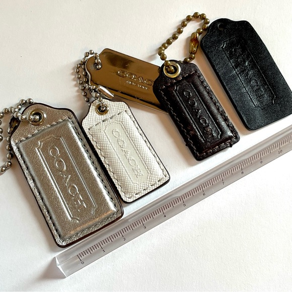 Coach | Accessories | Coach Signature Purse Hang Tag Set | Poshmark